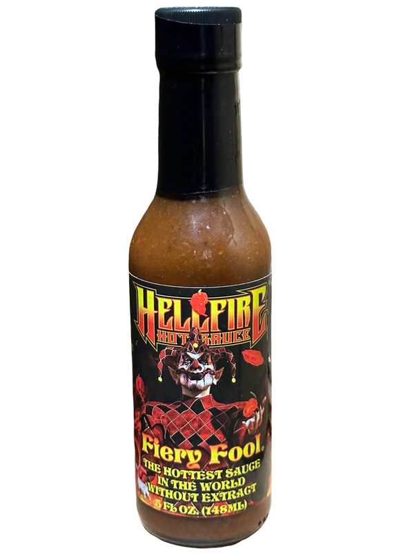 Hellfire Fiery Fool Hot Sauce - Hot Sauce Lover